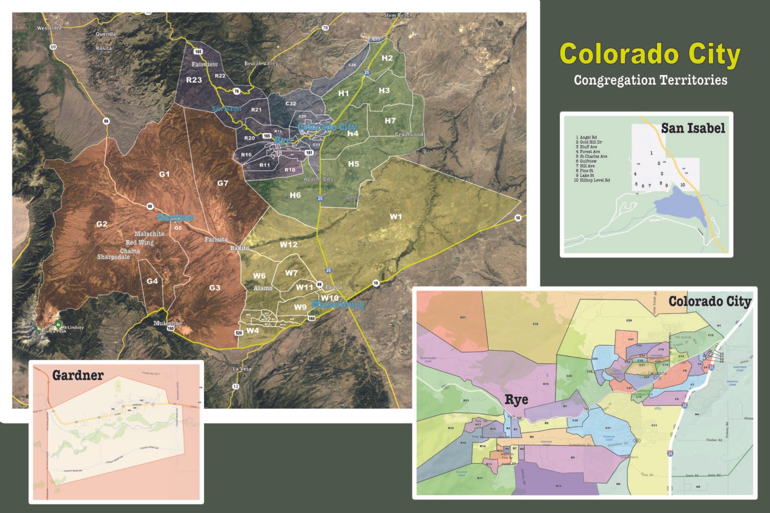 Colorado City Colorado – JW MapMaker